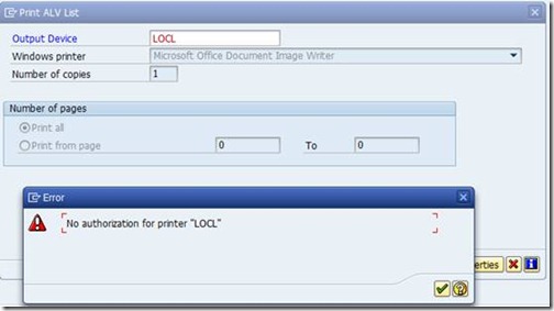 Knowledge Management IT for you: SAP Defining Output Devices with ...